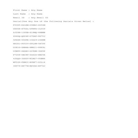 Serial | TXT | Email | Internet