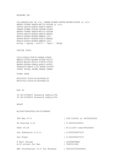 All nokia master codes | PDF
