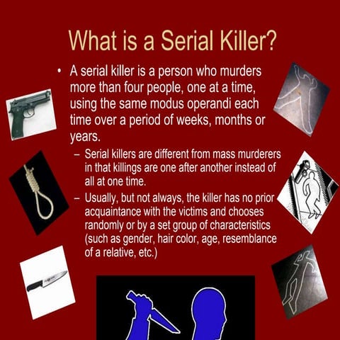 Serial killerkristengilbert | PPTX