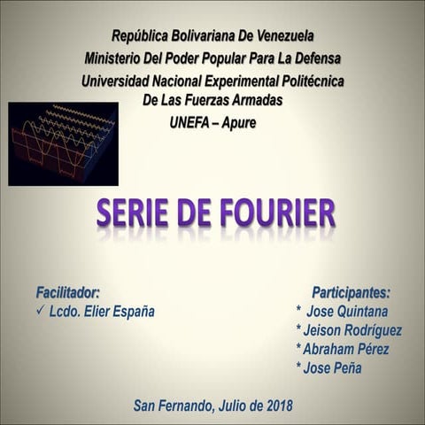 Series de Fourier en señales periódicas | PDF