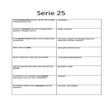 Serie 25 | PDF