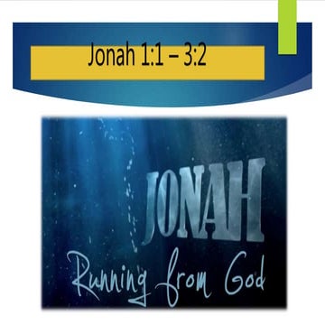 Running from God | PPTX