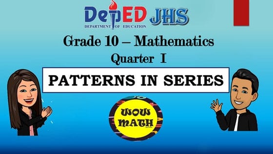 Mathematics Grade 6:Patterns and Algebra1 | PPT