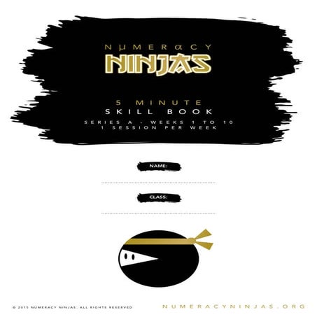 Series a-numeracy-ninjas-skill-book-1-session | PDF