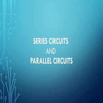 Series and parallel | PPT
