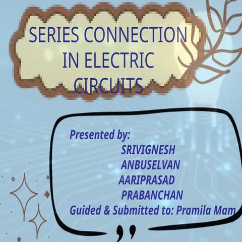 Series and Parallel Circuits | PPT