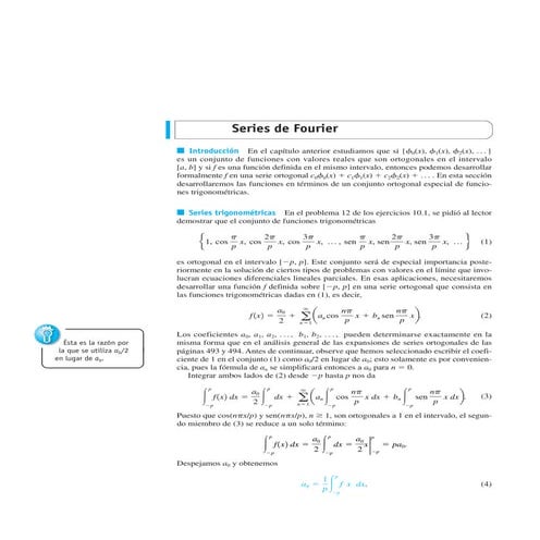 Series de fourier 22 Ejercicios Resueltos | PDF