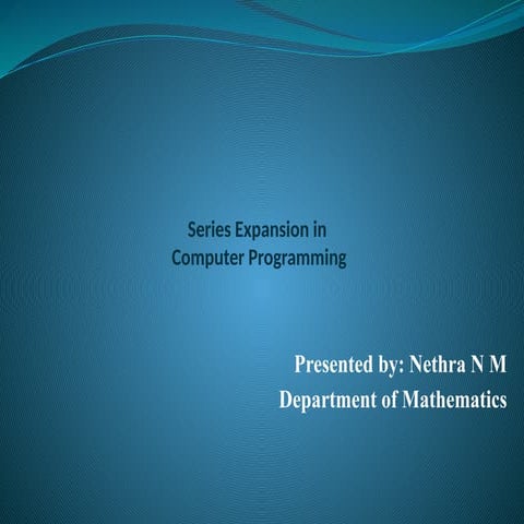 Series Expansion in Computer Programming ppt.pptx