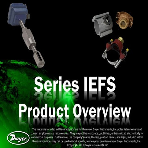 Series IEFS Insertion Electromagnetic Flow Sensor | PPT