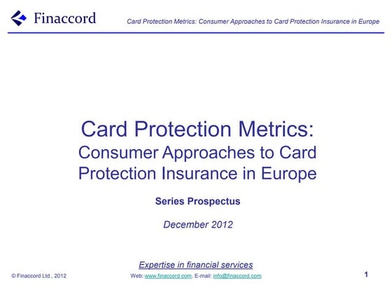 Finaccord presentation 2013_bancassurance models around the world ...