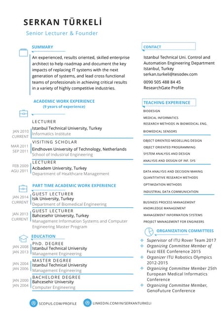 Serkan Turkeli 2015 cv | PDF