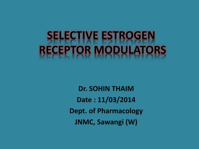 Estrogens ( Mechanism of action, adverse effects, pharmacokinetics and ...