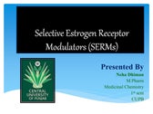 Selective oestogen receptor modulators | PPT