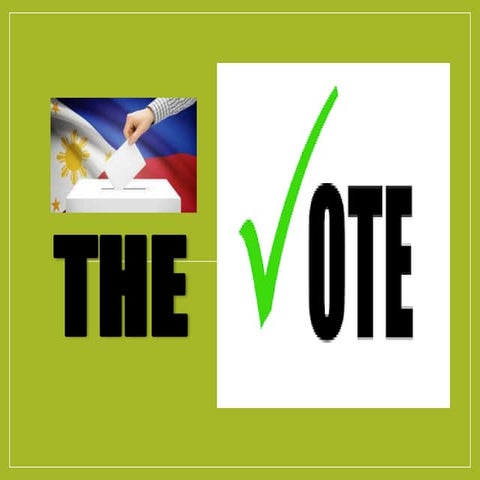Church Sermon: The Vote (Part 1) | PPTX
