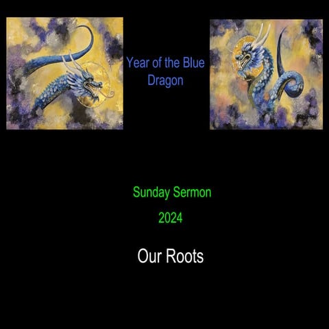Sermon - Our Roots- how religions have their roots in history | PPT