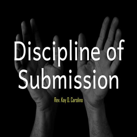 Church Sermon: Submission - Part 3 | PPTX