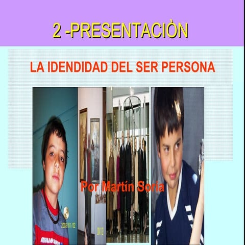 Ser persona | PPT
