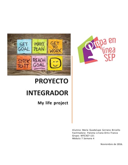 Story of My Life Project | PPTX