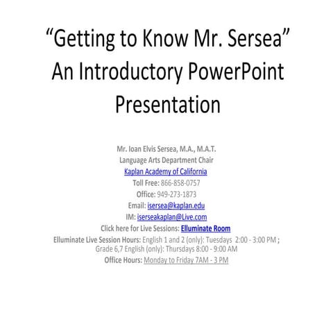 Serseakacsd P2 | PPT