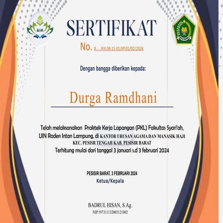 Sertifikat PKL 2024 Durga ramdhanii.pptx