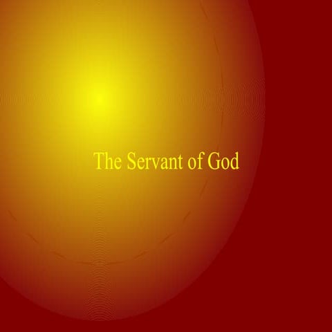 Servant Of God | ODP