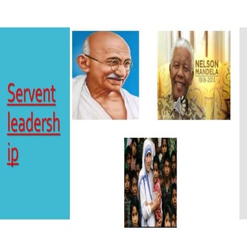 Servant leadership | PPTX