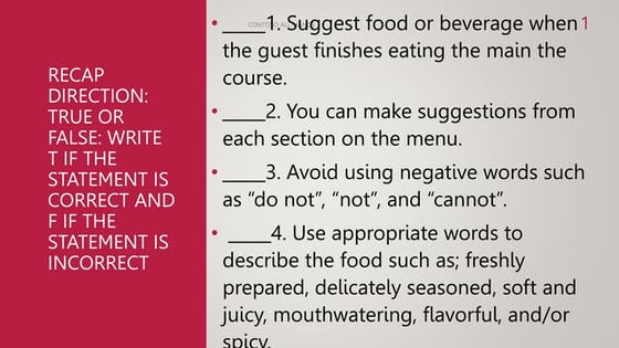 Take Food and Beverage Orders Module 4.pptx