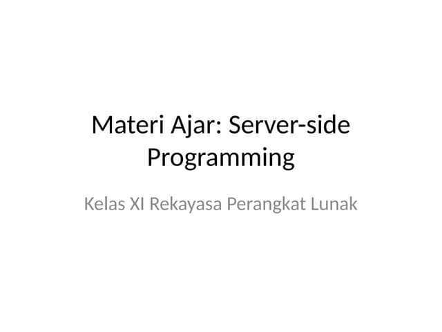 Server-side_Programming_Presentation.pptx Server-side_Programming_Presentation.pptx