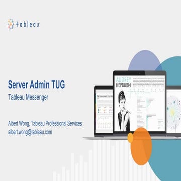 Server Admin Tableau User Group.pptx | Email | Internet
