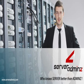 ServerAdminz - A Server Management Company - Portfolio | PPT