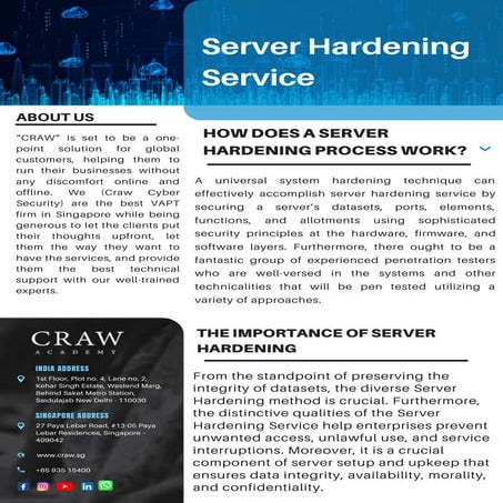 Server Hardening Service.pdf | Computing | Technology & Computing