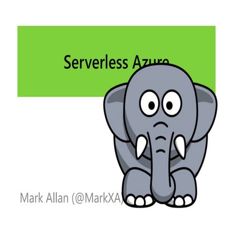 Serverless Azure Ppt