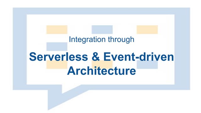 Serverless And Event Driven Architecture Ppt 5420