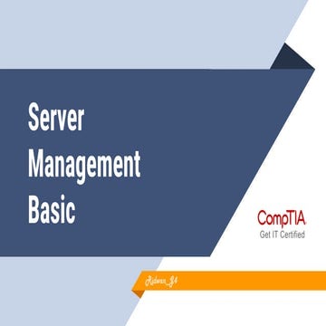 Server Management Basic | PDF