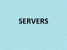 Server training | PPT