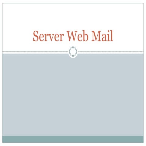 Server Web Mail | PPT