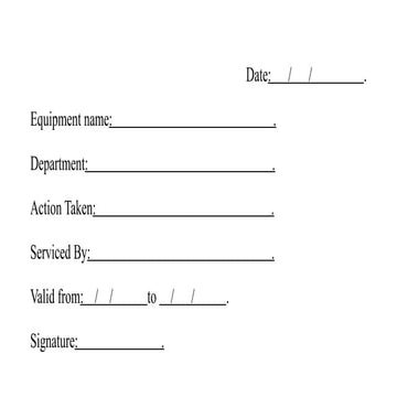 service tags for all medical equipment’s and technology | PPT