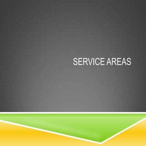 Service areas | PPT