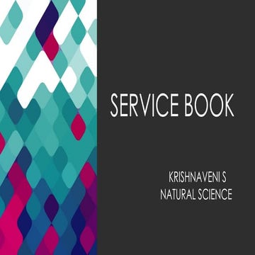 Maintenance of service book and leave account.bose