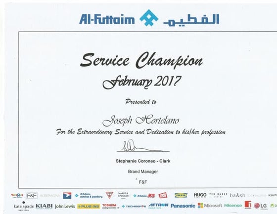 Exceptional effort award | PPT