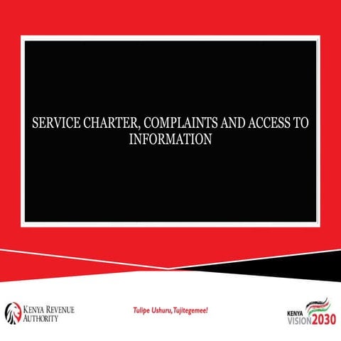 Service charter | PPTX