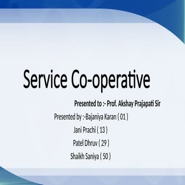 Service_Co-operative[1]-2.pptxyvyv6v6byv6byh6h | PPTX