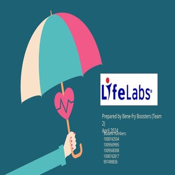 Service Design_Team 2 on Lyfe Labs Presentation | PPT
