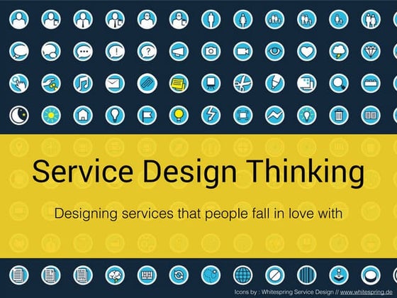 Service Design Thinking | PPT