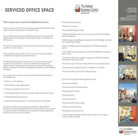 Serviced Office Accommodation | PPT | Free Download