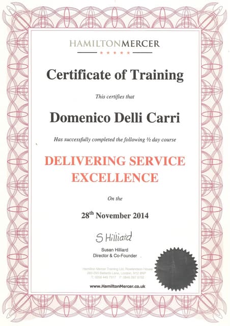 APM PMQ Certificate | PDF