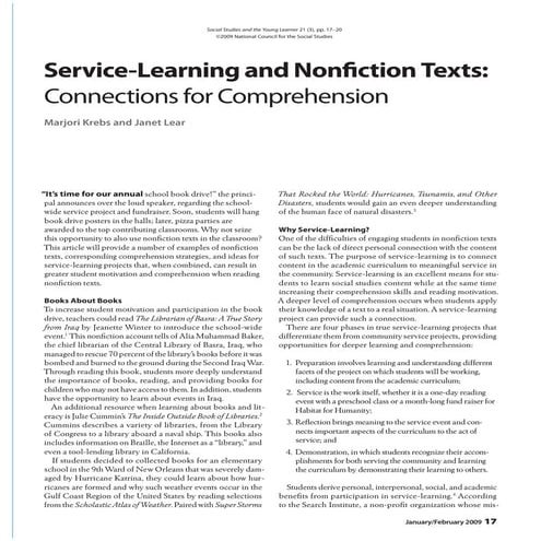 Pre survey service learning | DOCX