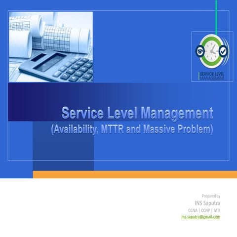 Service Level Management | PDF