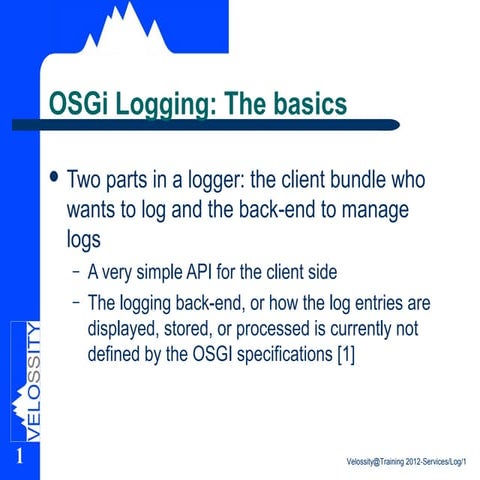 Service Logging | PPT | Operating Systems | Computer Software and ...