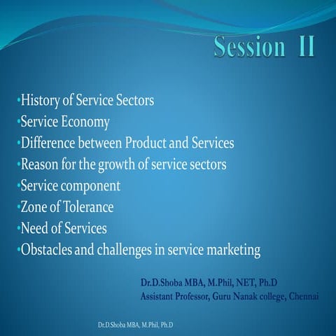 Service marketing | PPT